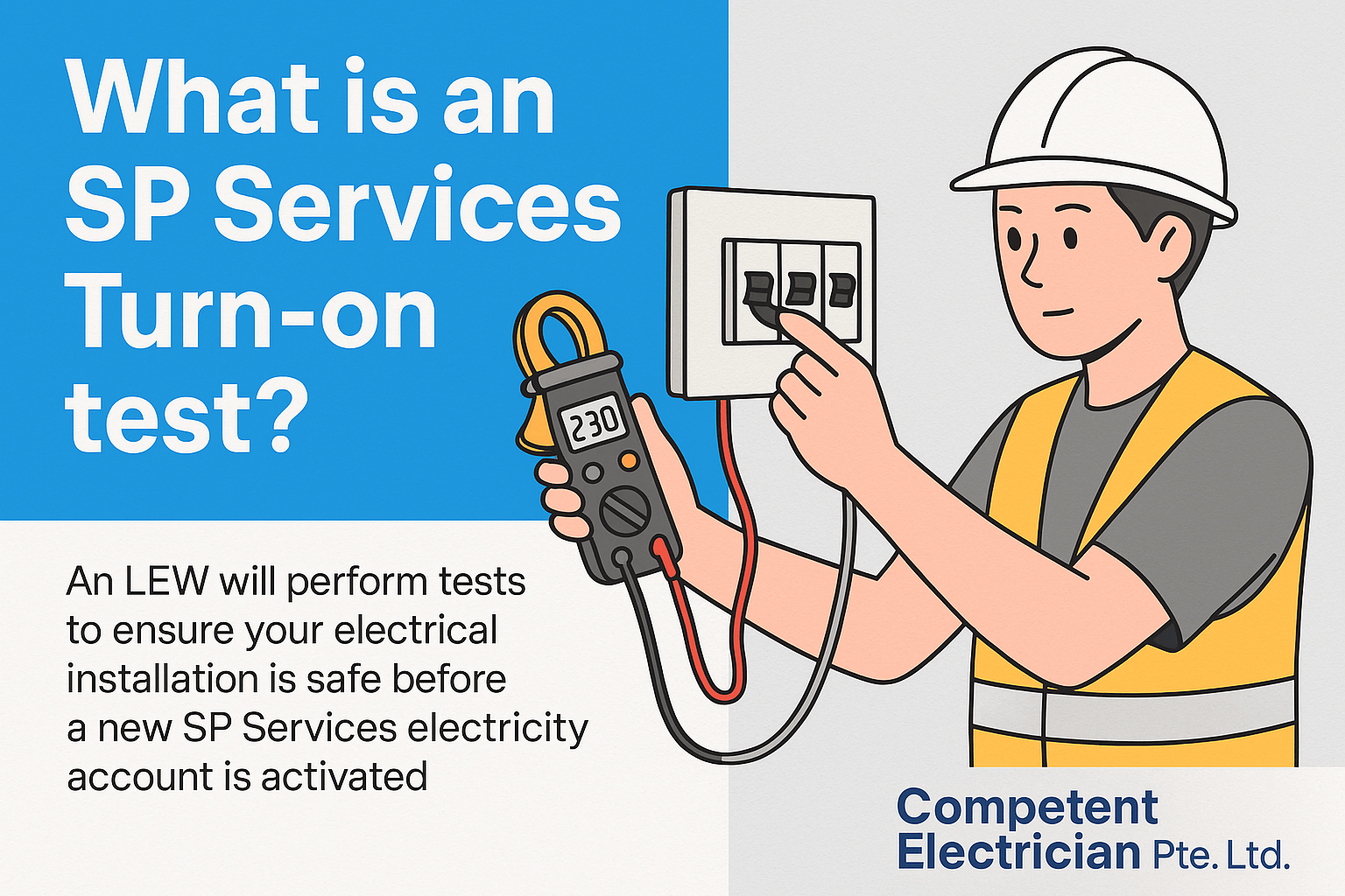 SP Services Turn-On Test Singapore | Electrical Guide